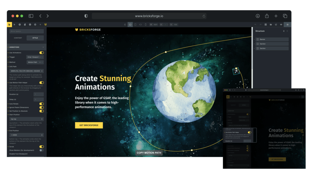 Bricksforge – One Plugin, Countless Possibilities. - Bricksforge – The Bricks Tools that feel native