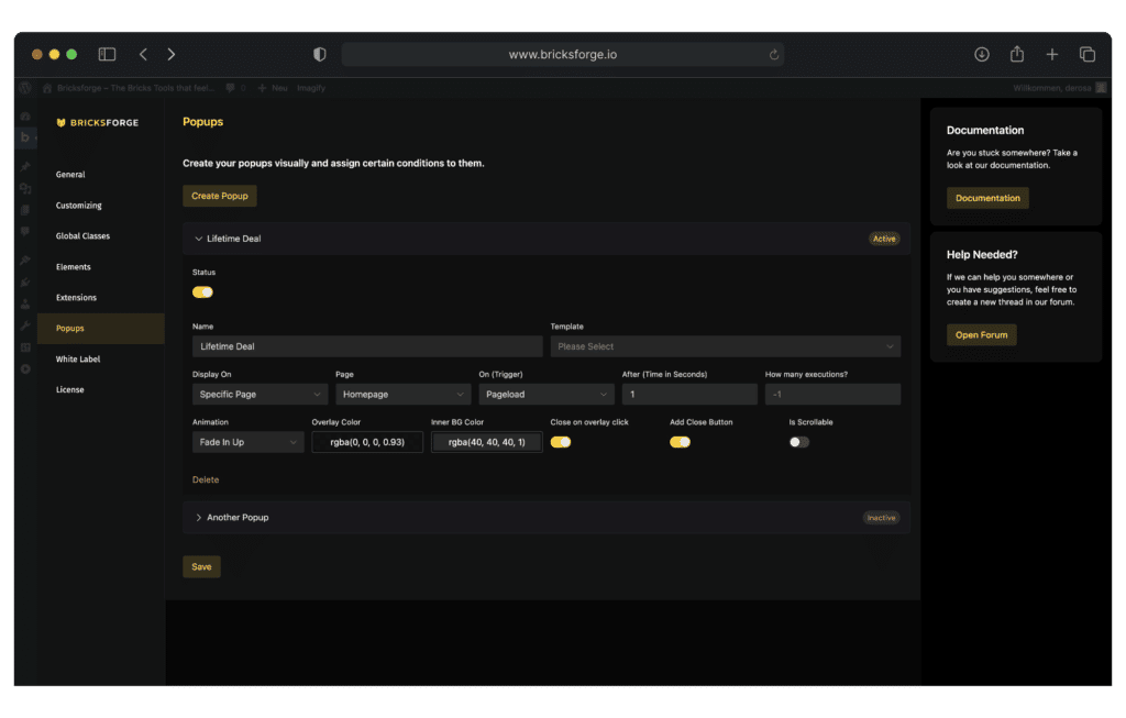 Bricksforge – One Plugin, Countless Possibilities. - Bricksforge – The Bricks Tools that feel native