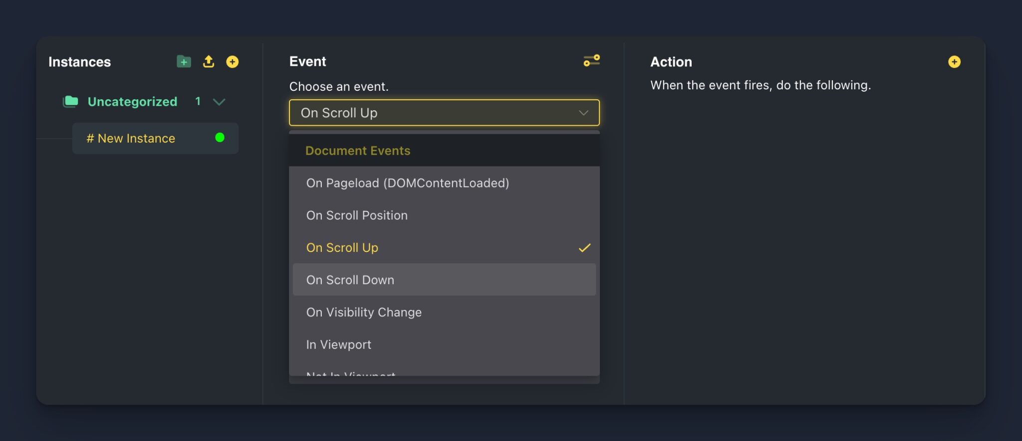 Events - Bricksforge – One Plugin. Countless Possibilities.